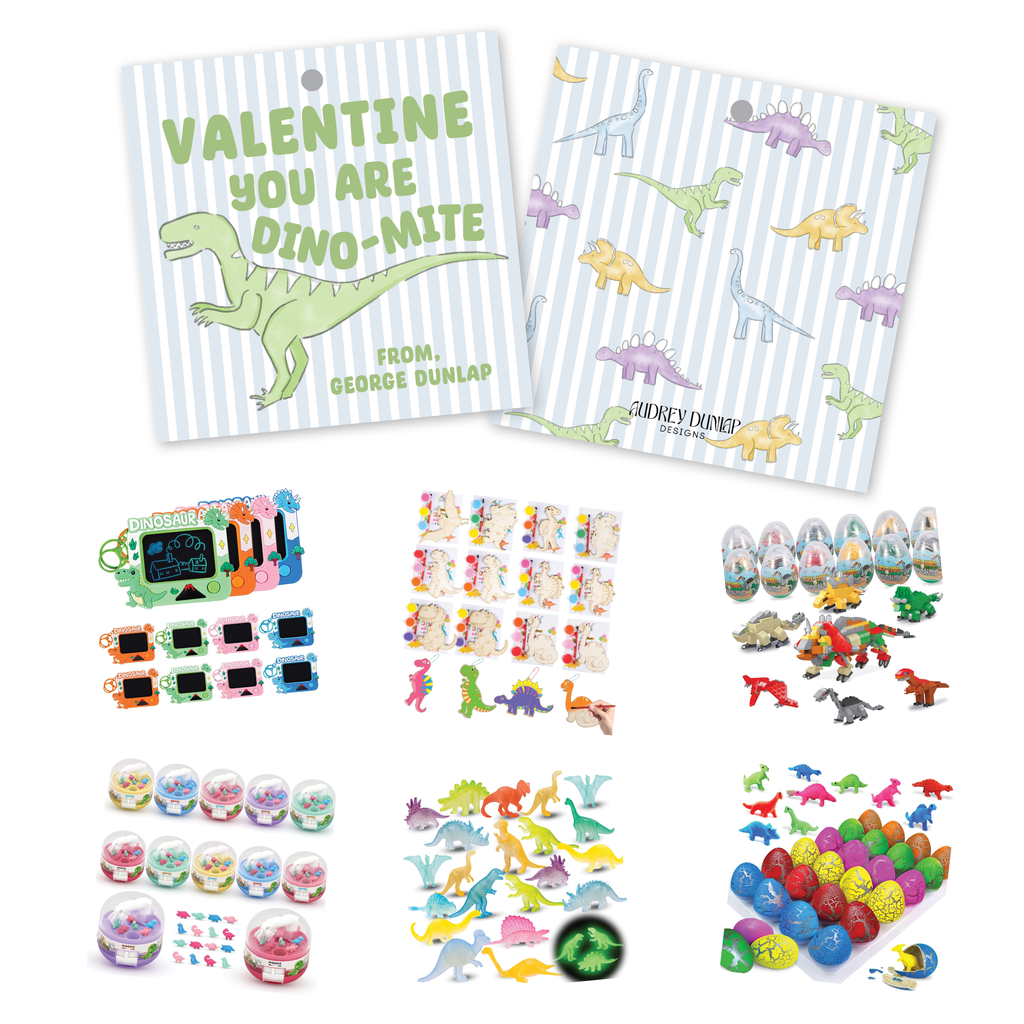Dino-Mite Valentines – Audrey Dunlap Designs